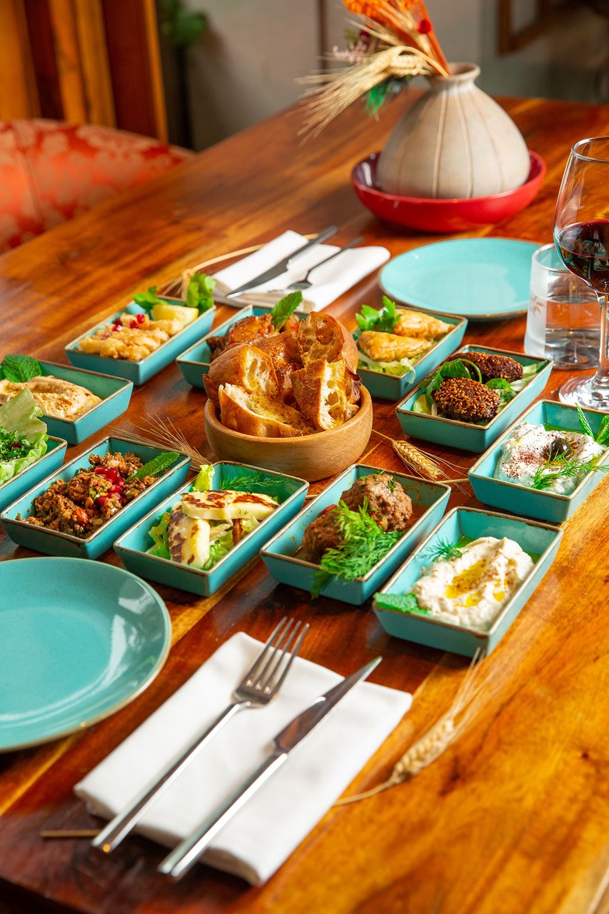 Hazev - Mediterranean Restaurant in London | Meze Menu
